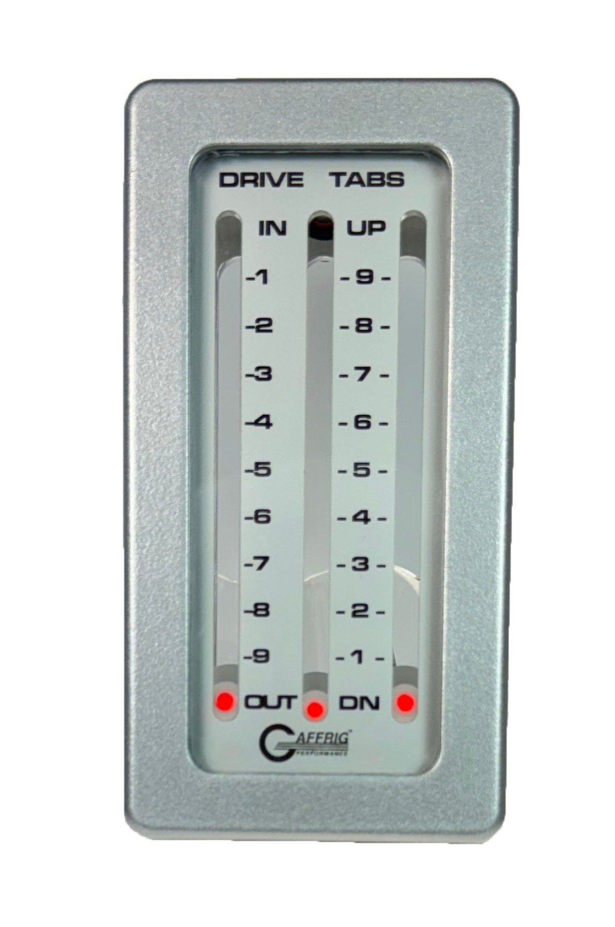 GAFFRIG PART #241 MECHANICAL INDICATOR, 1 DRIVE/2 TABS, MERCURY- CARD