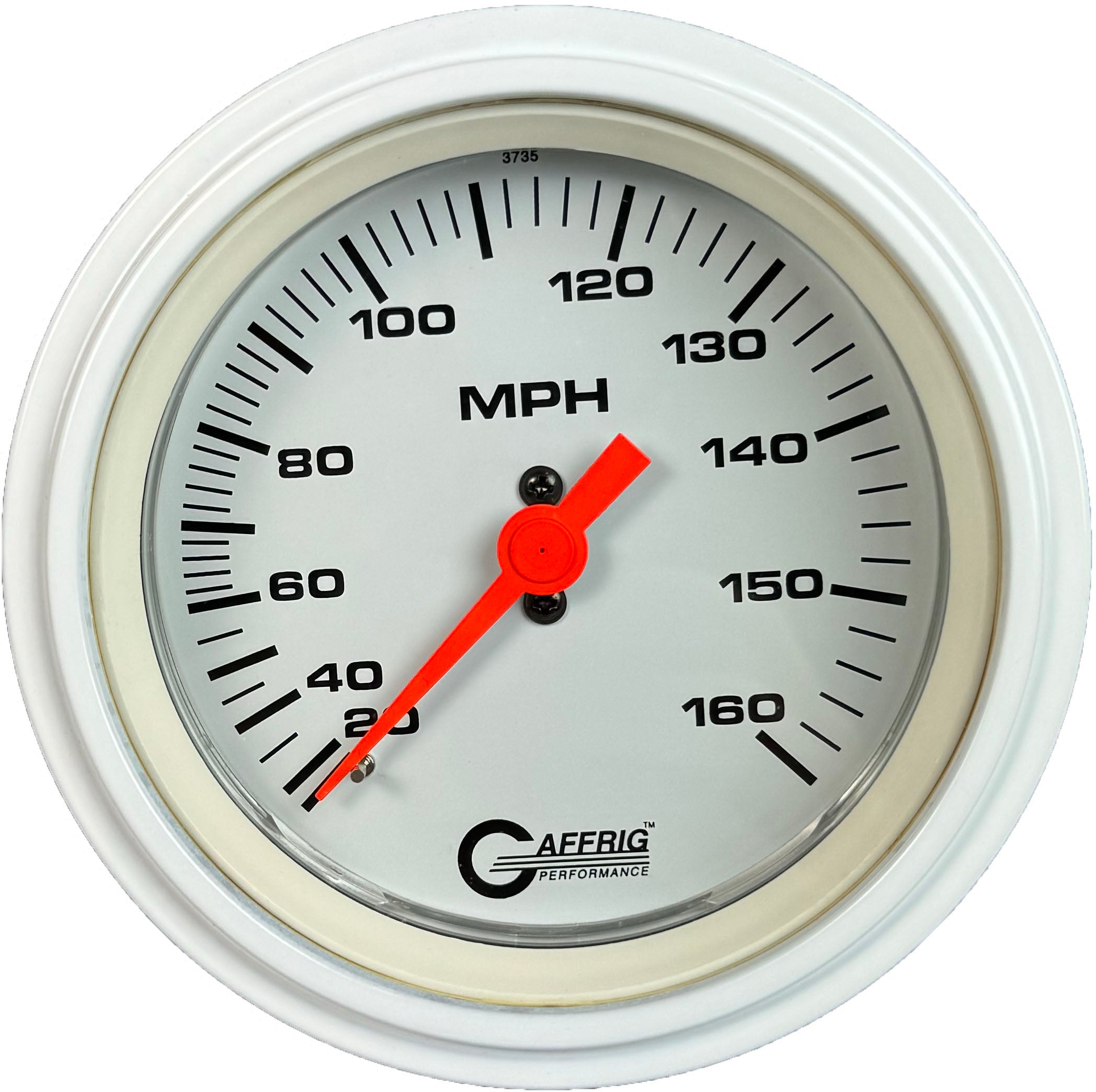 GAFFRIG PART #4512 3 3/8 INCH MECHANICAL DRY SPEEDOMETER MARINE BOAT G