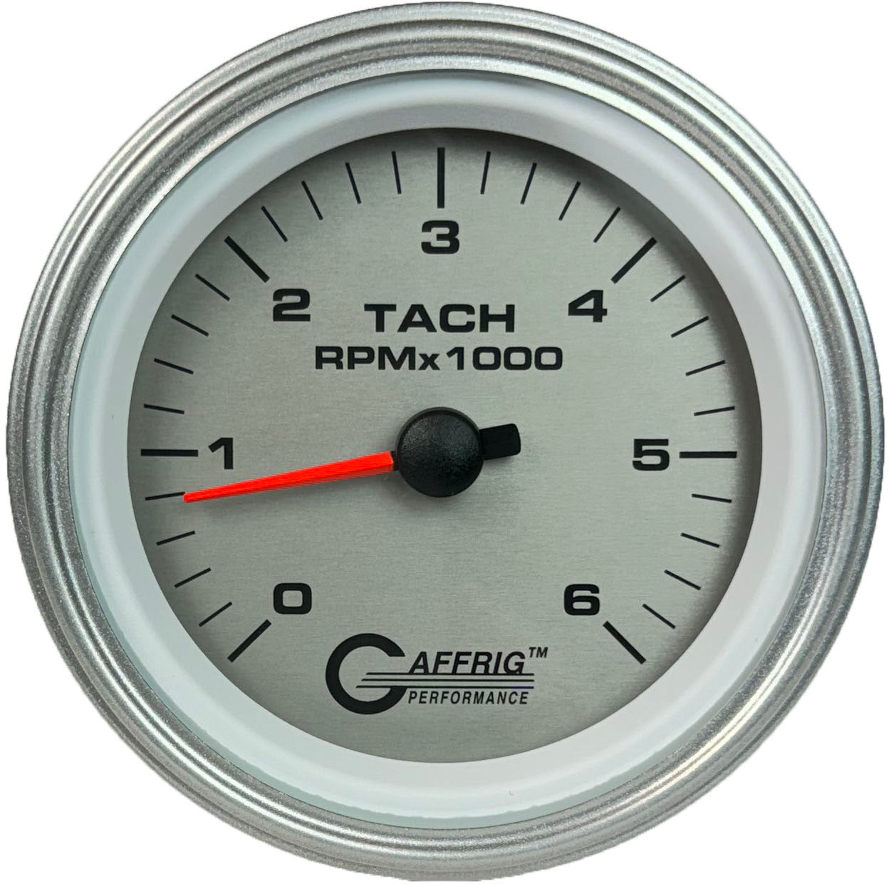 GAFFRIG PART #4753 3 3/8 INCH ELECTRIC TACHOMETER GAUGE 0-6000 RPM PLA