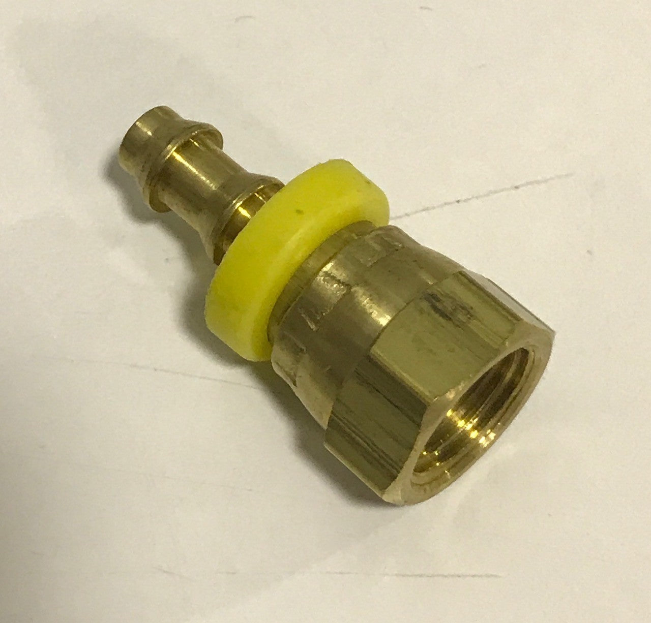 GAFFRIG PART #7033 SPEEDO FITTING 4 AN HOSE FITTING - 1/4-18 NPT FEMAL
